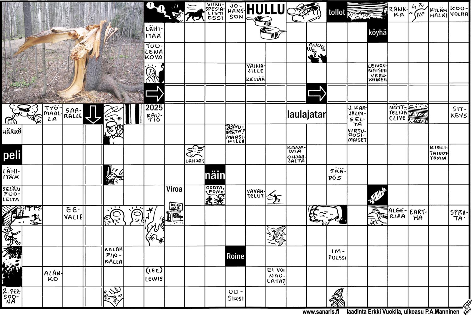 Sanaristikot.net - Ristikkoarkisto - Uusimmat