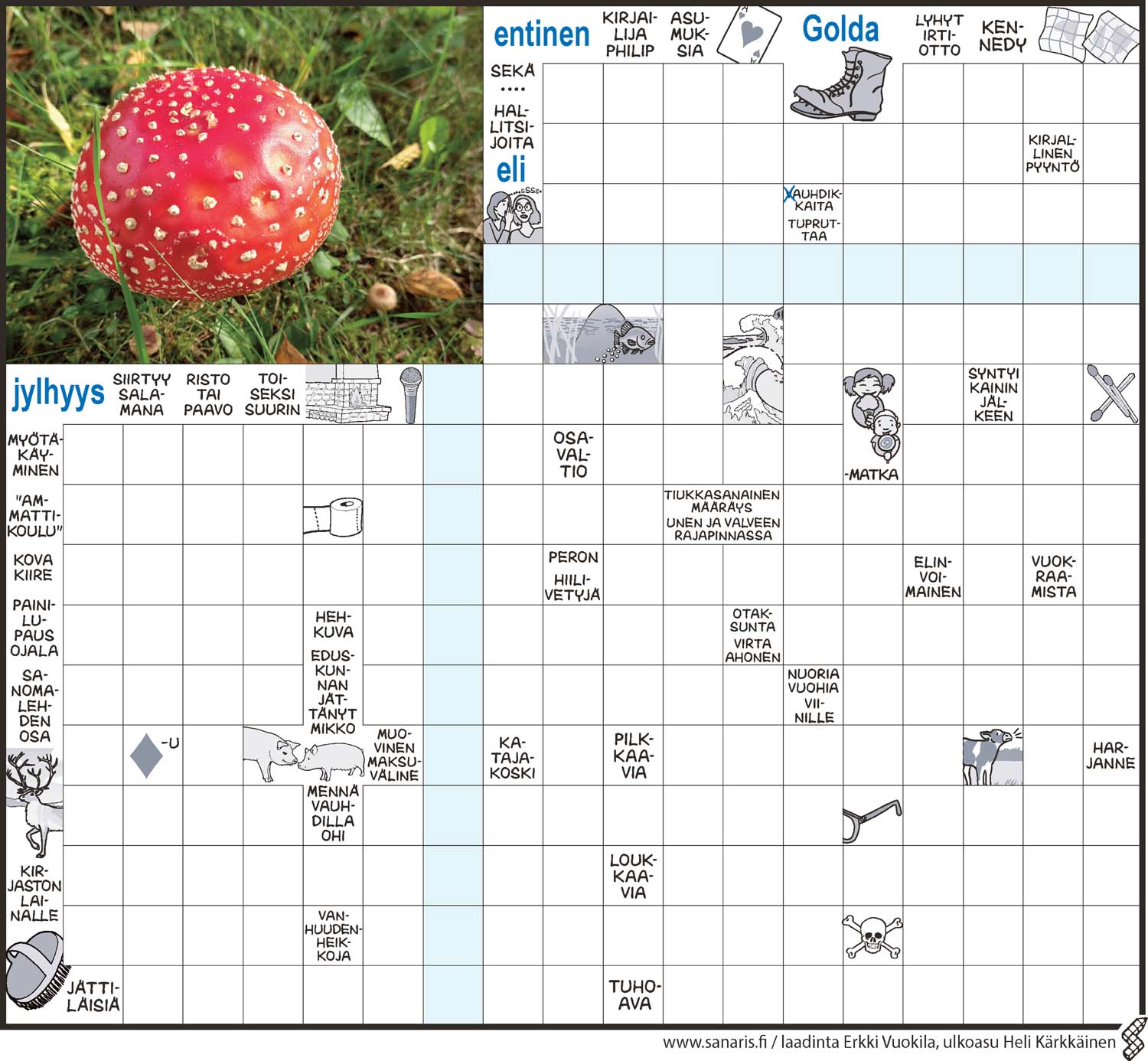 Sanaristikot.net - Ristikkoarkisto - Uusimmat