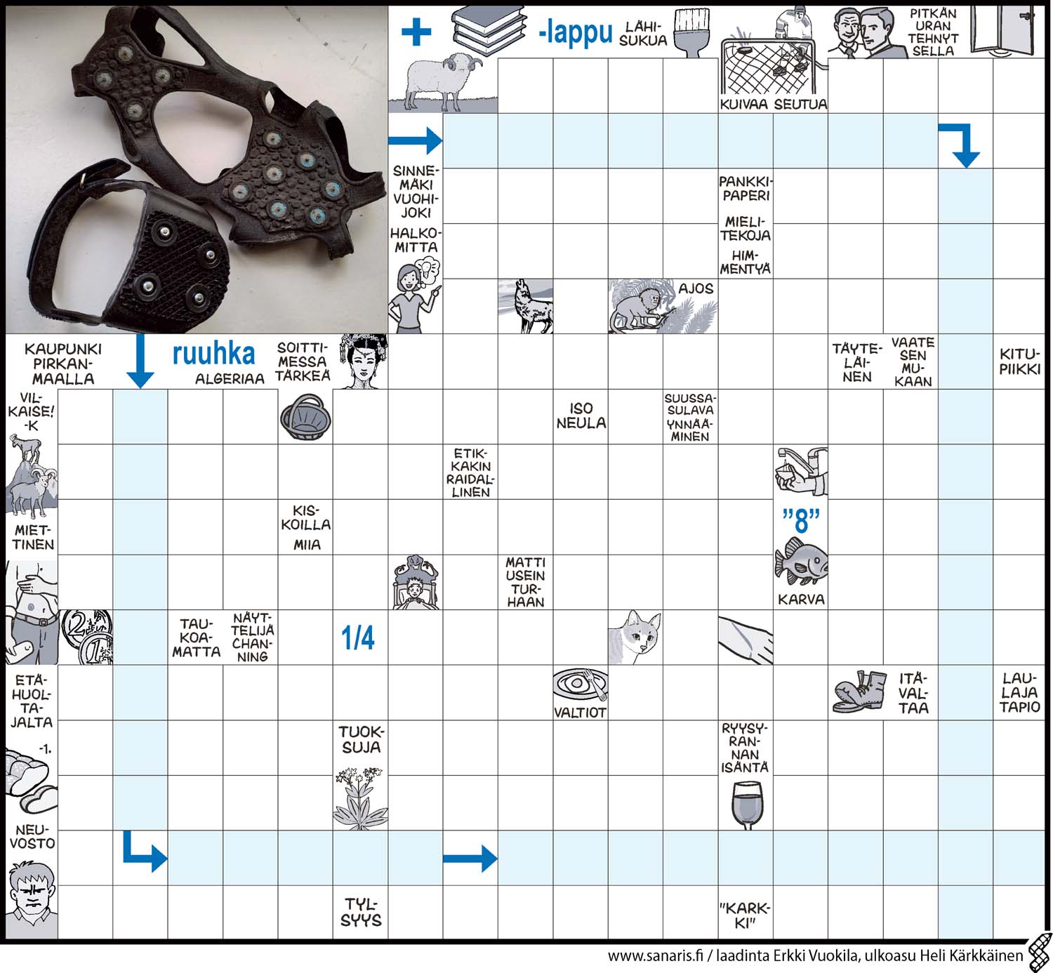 Sanaristikot.net - Ristikkoarkisto - Uusimmat