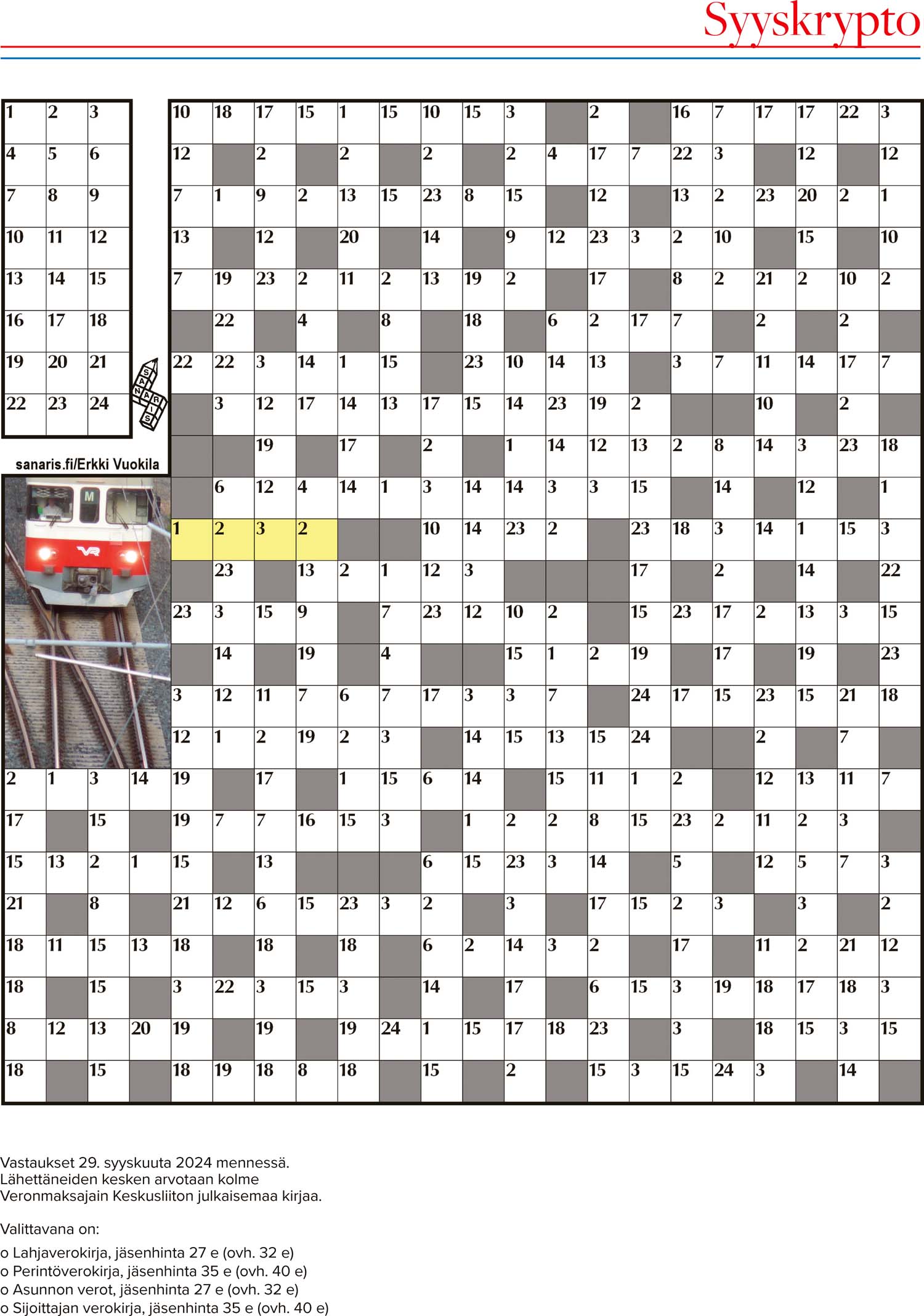 Sanaristikot.net - Ristikkoarkisto - Uusimmat