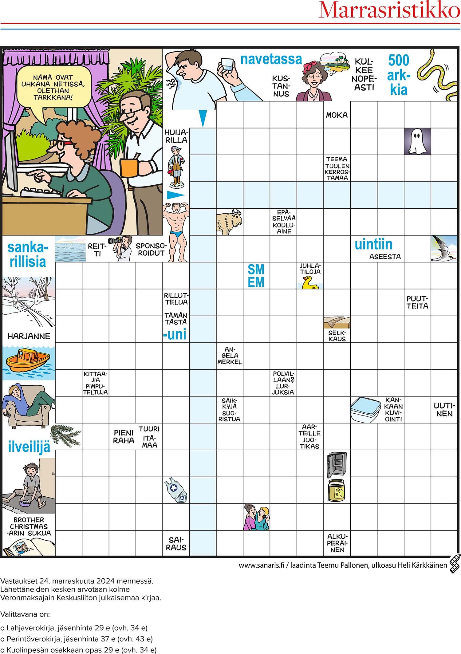 Sanaristikot.net - Ristikkoarkisto - Uusimmat